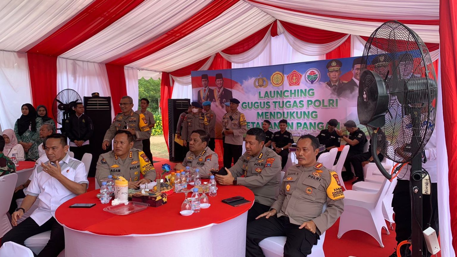 LAUNCHING GUGUS TUGAS POLRI MENDUKUNG KETAHANAN PANGAN – BID TIK POLDA KALSEL
